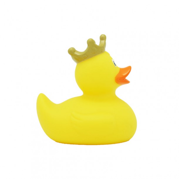 Yellow Crown Rubber Duck | Buy premium rubber ducks online