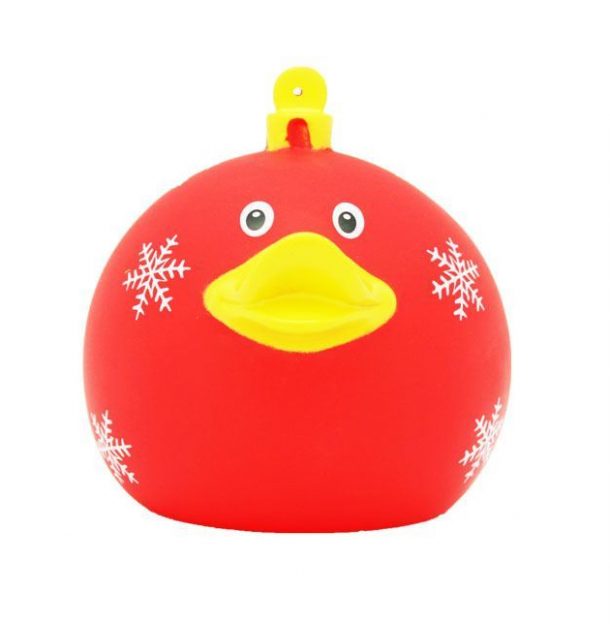 Christmas Ball Red Rubber Duck | Buy premium rubber ducks online ...