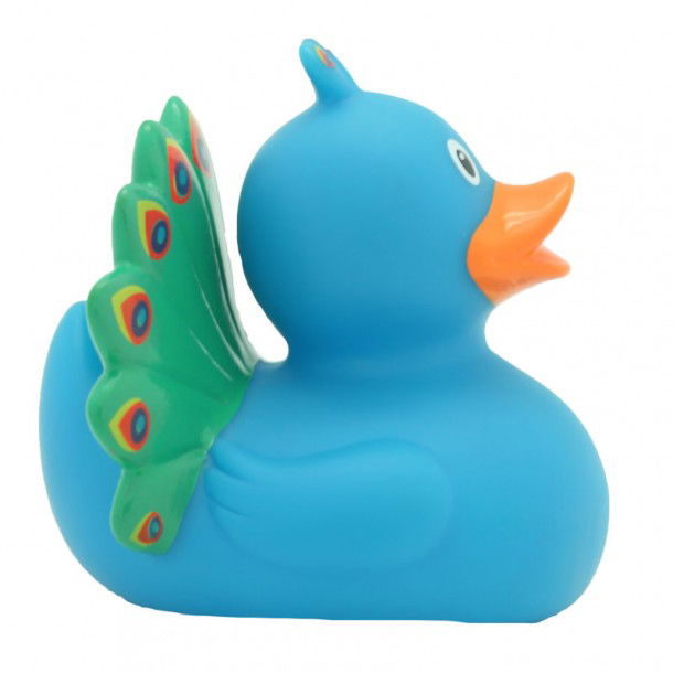 Peacock Rubber Duck | Buy premium rubber ducks online - world wide ...