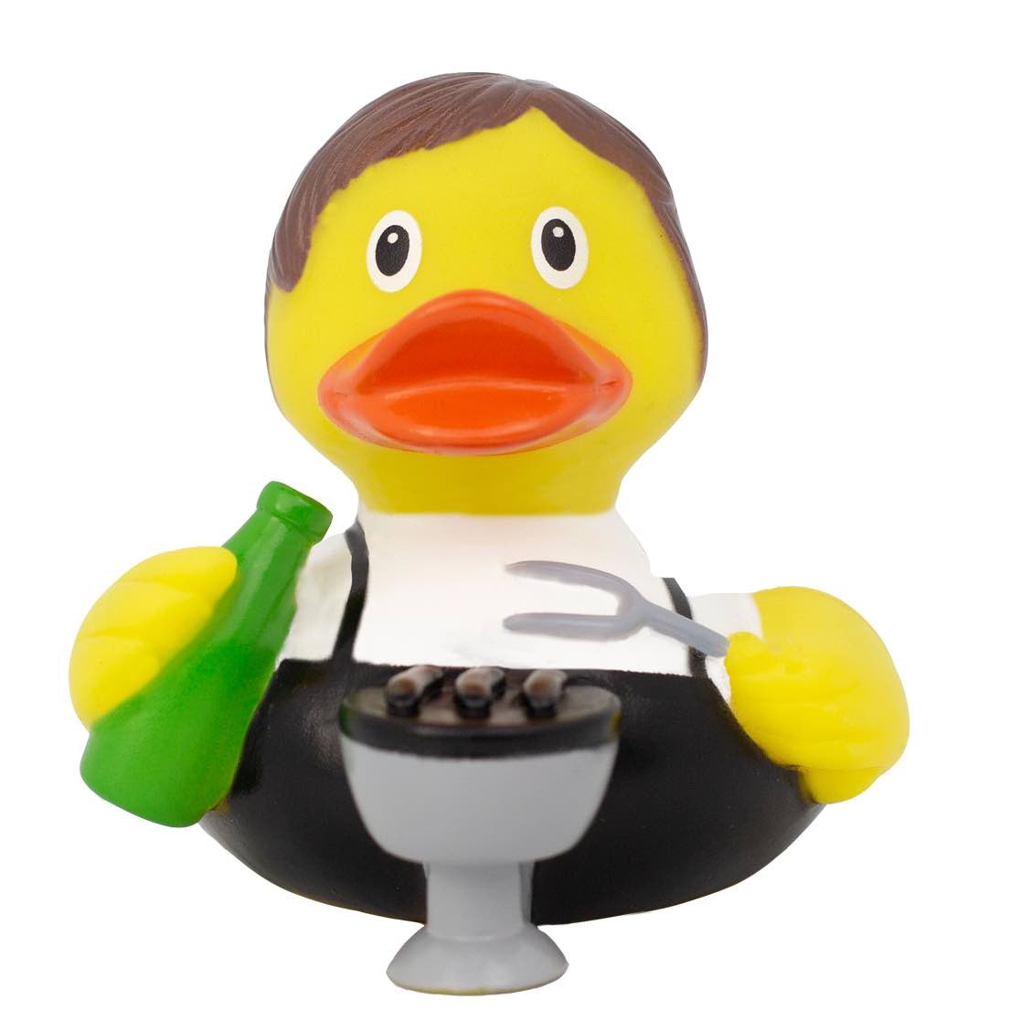 Devil Ducks Toy Dark Rubber Duck, 2.24in Black Devil Height Novel ...