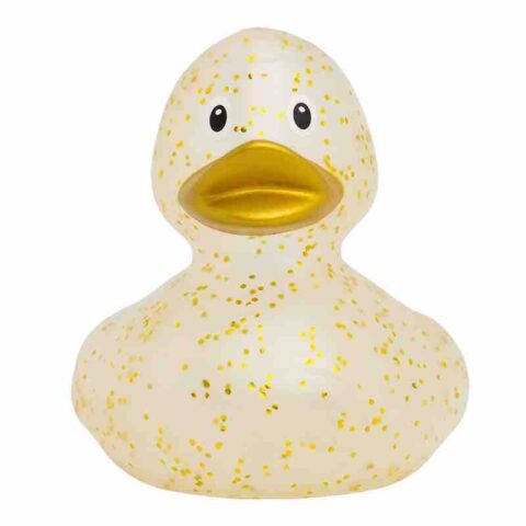 Glitter Gold Rubber Duck. Buy premium rubber ducks online